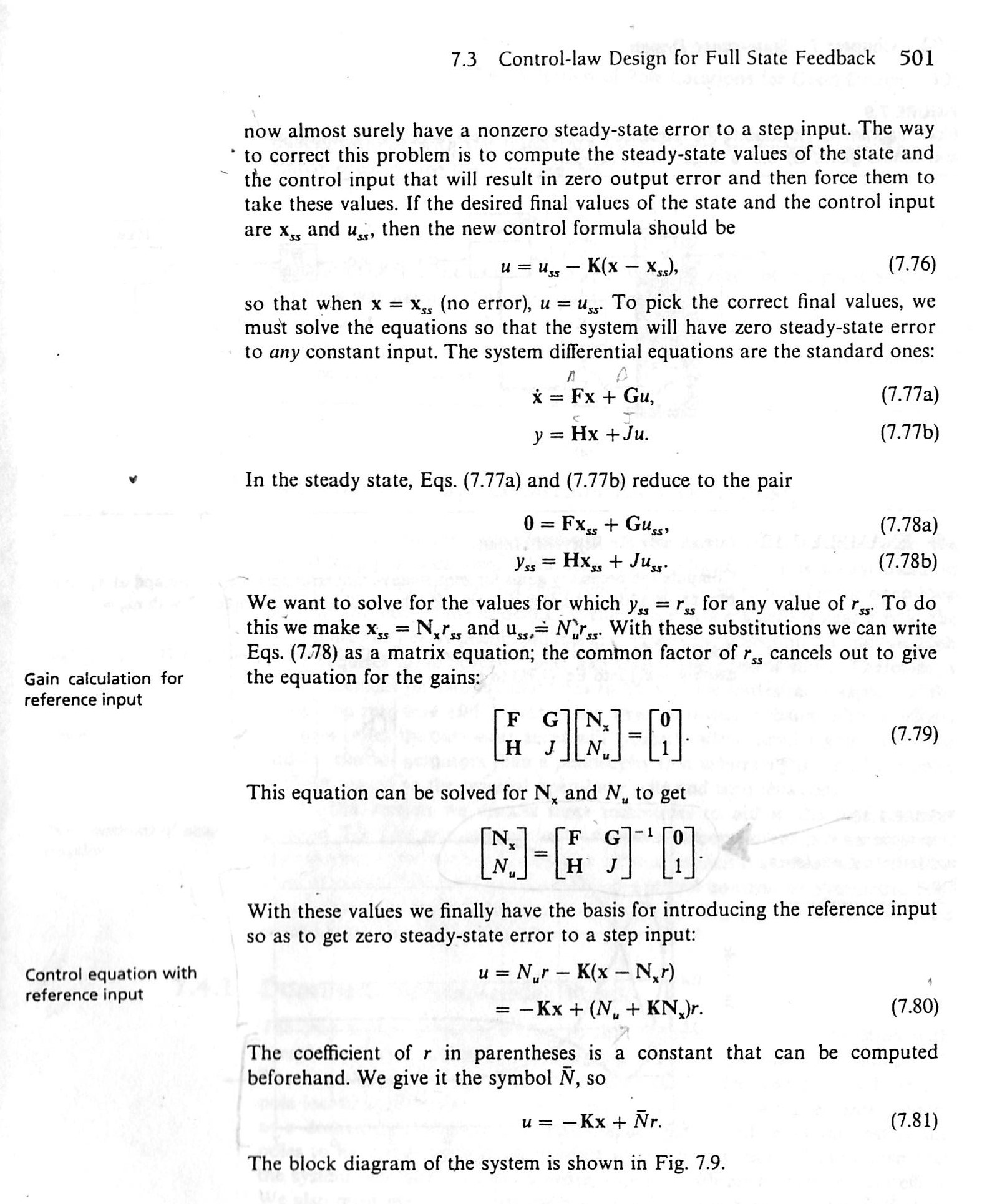 Linear Quadratic Control with Reference Input - MTwallets
