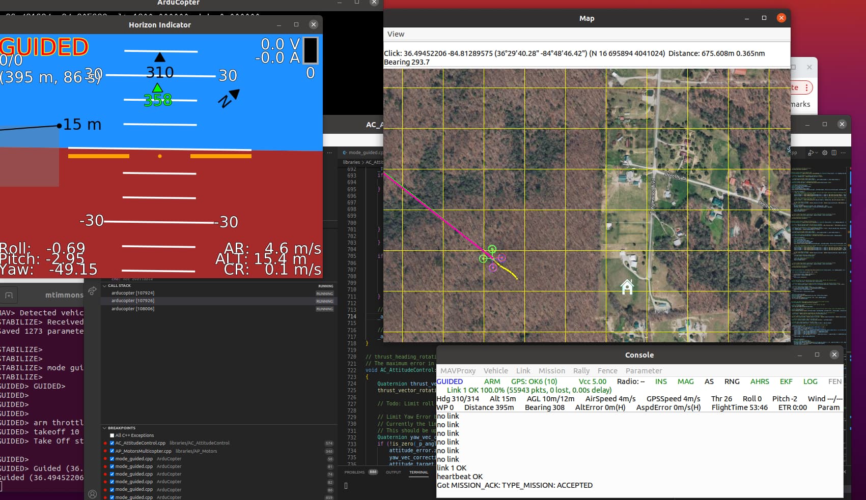 ArduPilot Linear Quadratic Attitude Controller - MTwallets